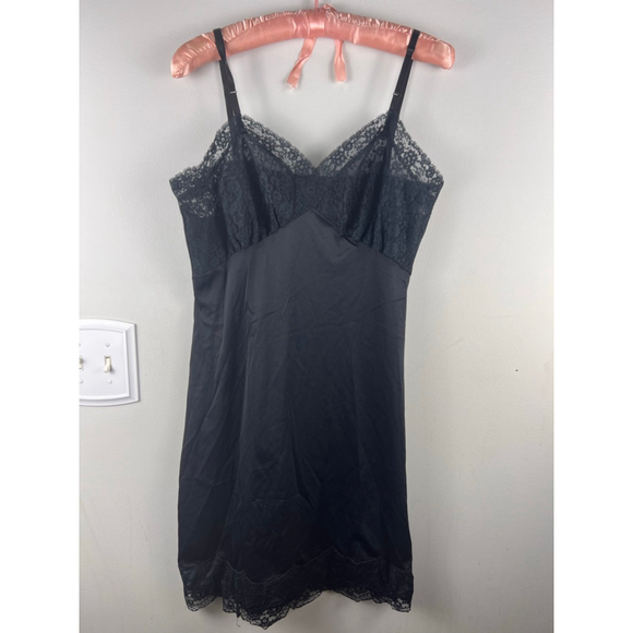 Van Raalte | Intimates & Sleepwear | Vintage Van Raalte Black Nylon ...